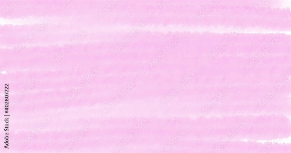 Pink Watercolor sketch drawing background animation Stock Video | Adobe ...