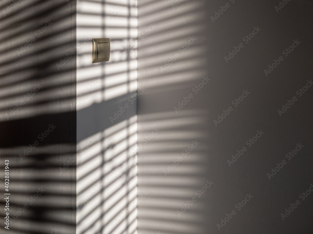 Architectural shadows. Sunlight architecture abstract background with ...