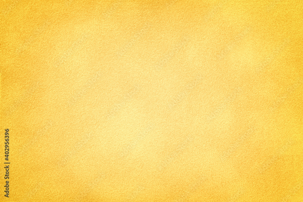 Yellow matte background of suede fabric with vignette, closeup. Velvet ...