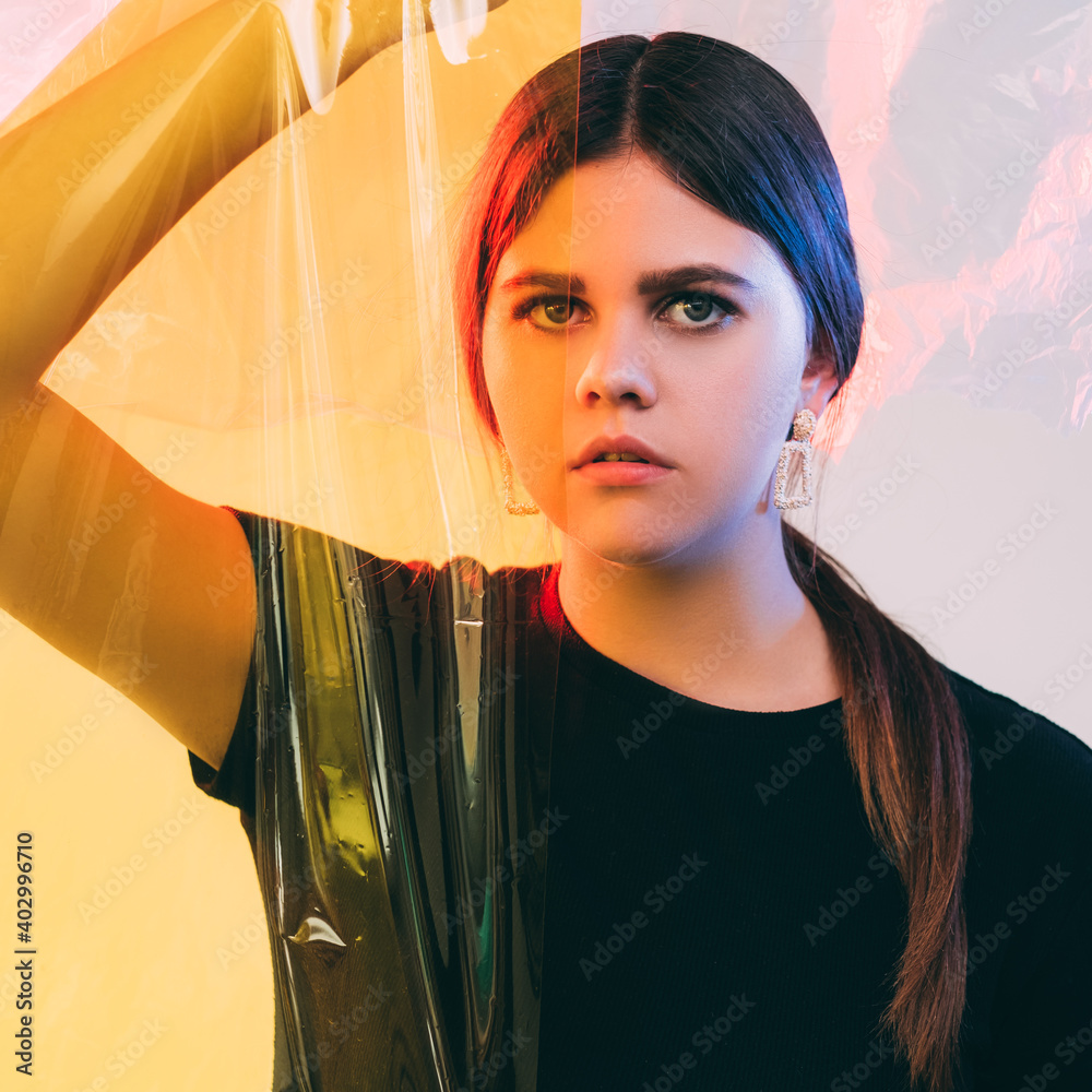 Beauty portrait. Skin rejuvenation. Plastic surgery. Face contouring ...