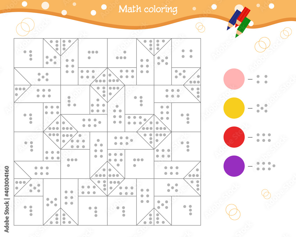 Childrens Coloring Pages Numbers Shapes