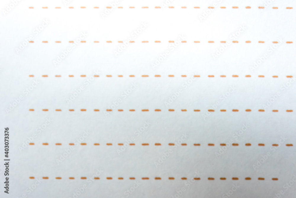 Rumpled lined sheet of paper isolated on white background. Lined ...