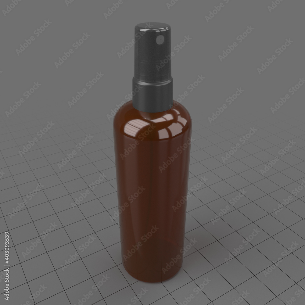 Cosmetic bottle spray Stock 3D asset | Adobe Stock