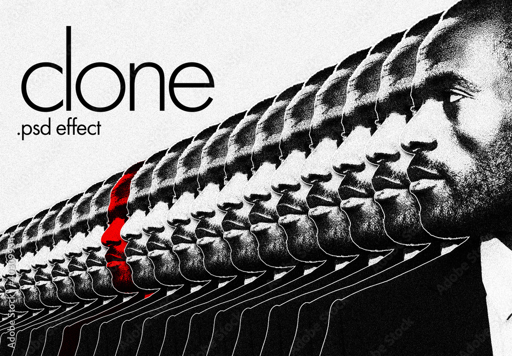 Copy Photo Effect Stock Template | Adobe Stock