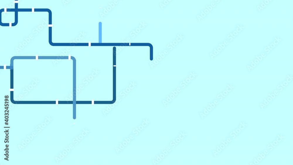 Video „Animation of growing pipes from the growth graph flowing into ...