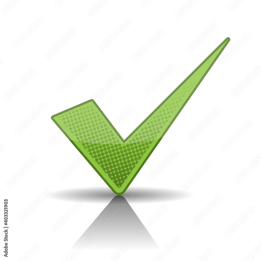 Logo design for check mark. Illustration logo design for a check mark ...