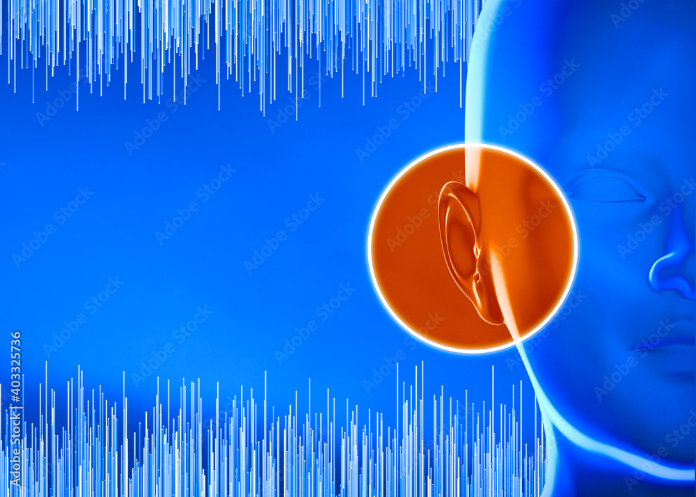 Hearing problems and solutions. Ultrasound. Deafness. Advancing age and ...