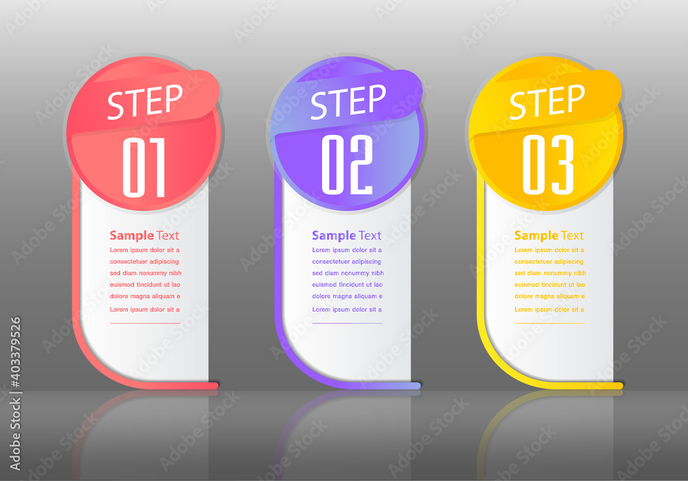 modern text box template, banner Infographics Stock Vector | Adobe Stock