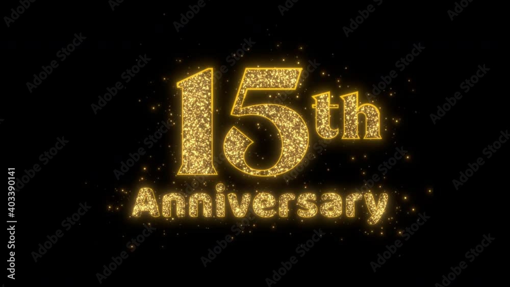 Gold 15th Work Anniversary Template Video Stock Video Adobe Stock gold-15th-work-anniversary-template-video-stock-video-adobe-stock