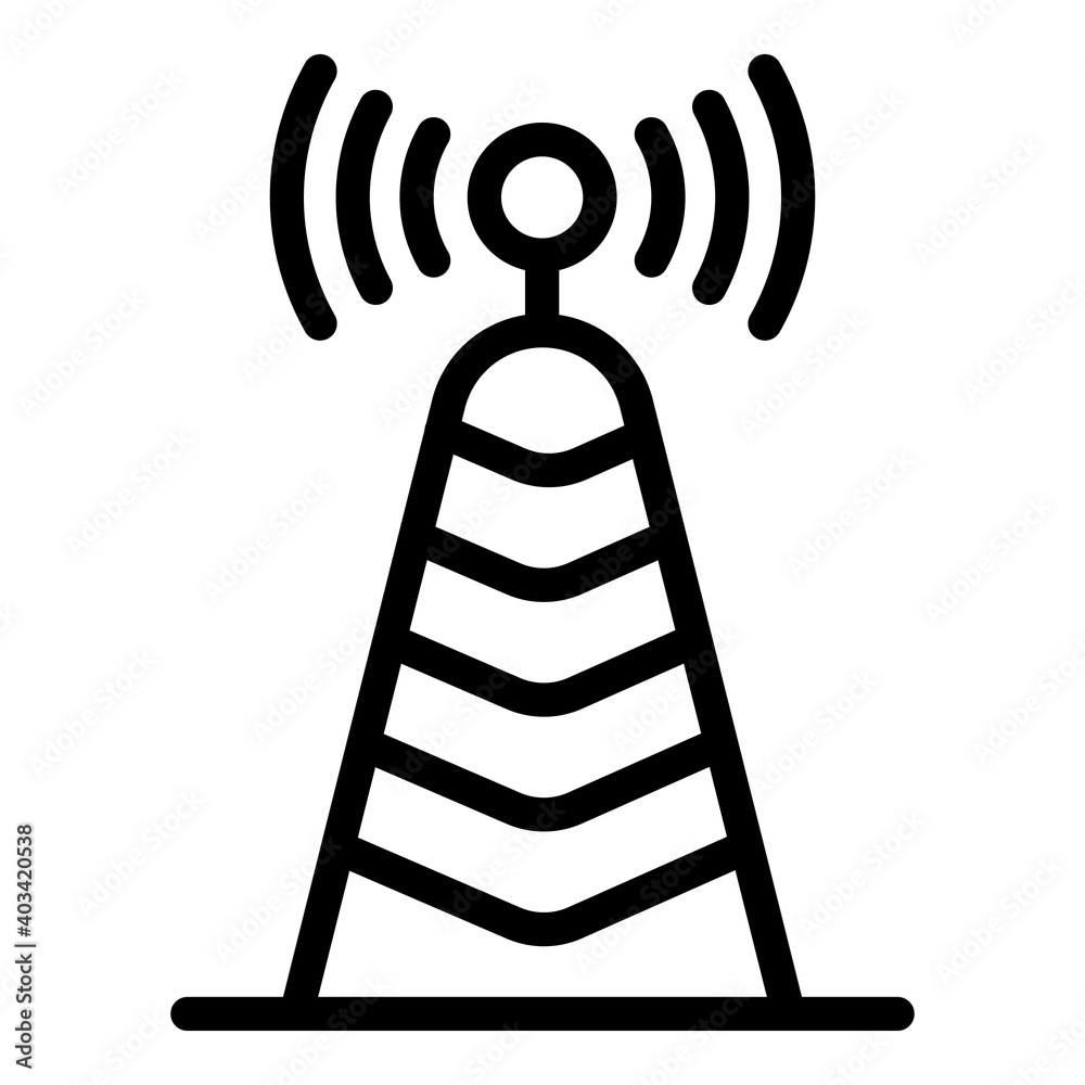 Access point icon. Outline access point vector icon for web design ...