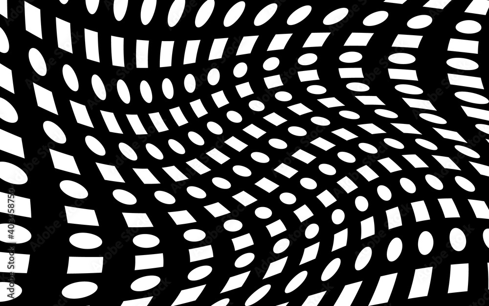 Vector illustration of abstract black and white background. Stock ...