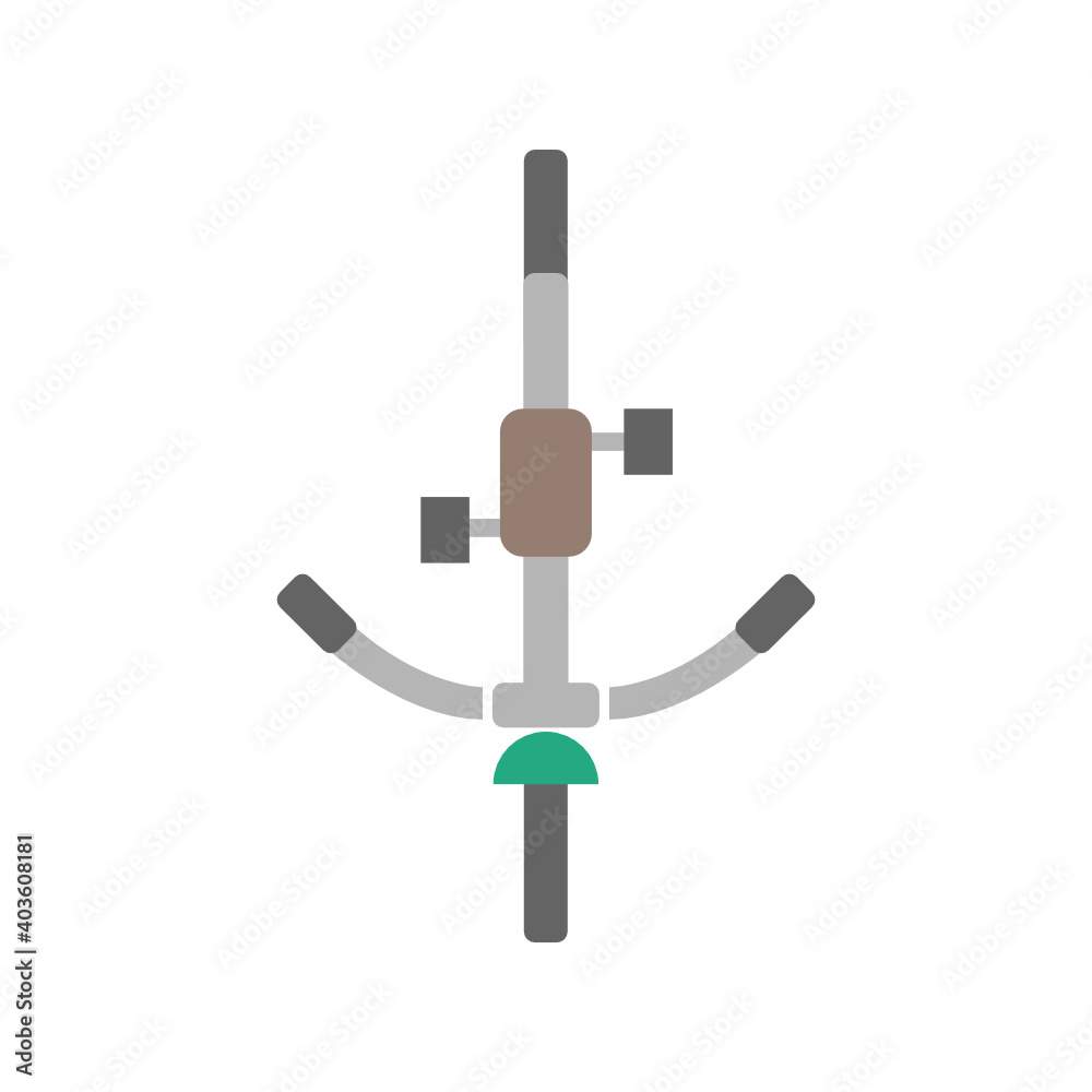 Bike bicycle transportation vector from above graphic clipart ...
