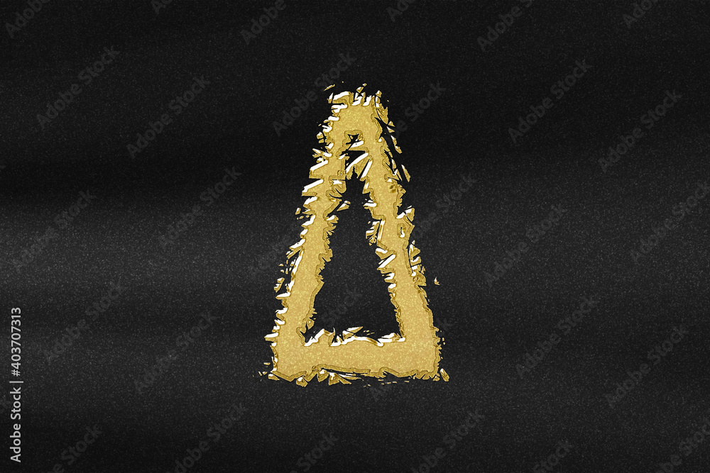 Delta sign. Delta letter, Greek alphabet Symbol Stock Photo | Adobe Stock