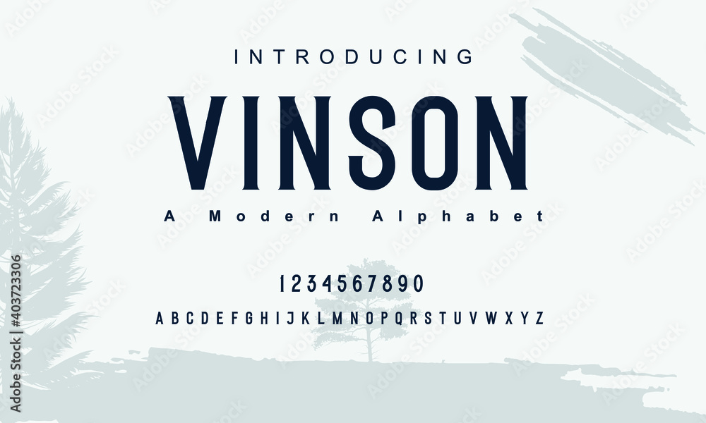 Vinson font. Abstract sport modern alphabet fonts. Typography bold ...