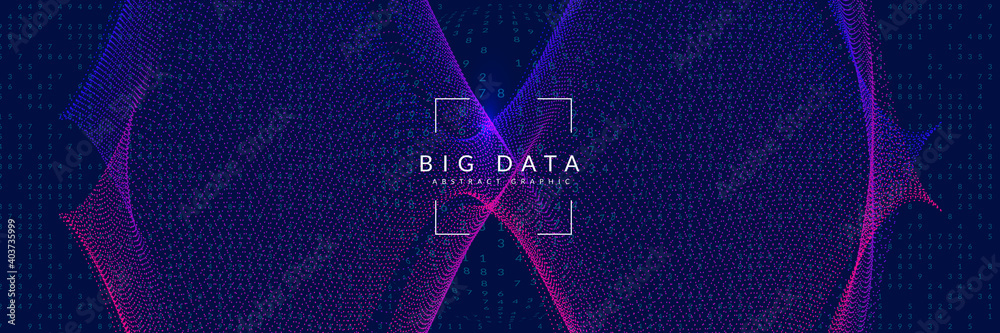 Artificial intelligence tech background. Digital technology, deep ...