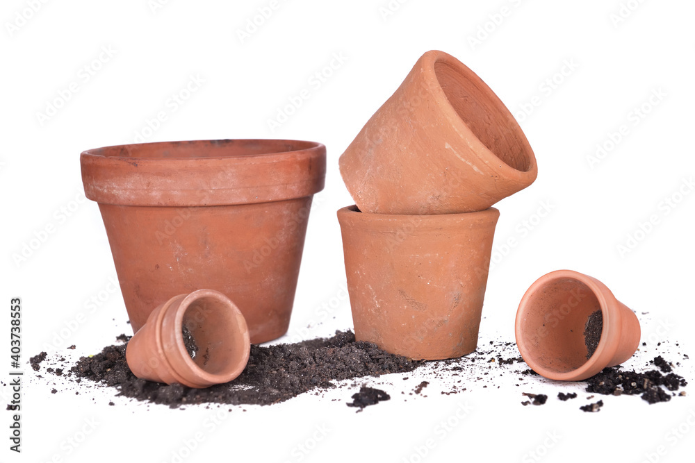 Empty Flower Pots