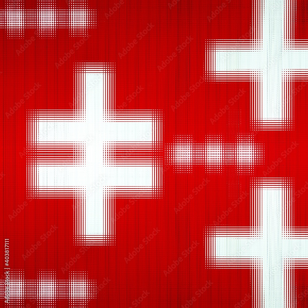 geometric shapes patterns and design from bright white plus sign on ...