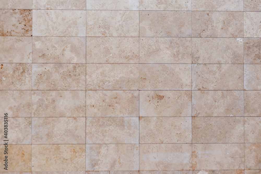 Sandstone texture tile wall background Stock Photo | Adobe Stock