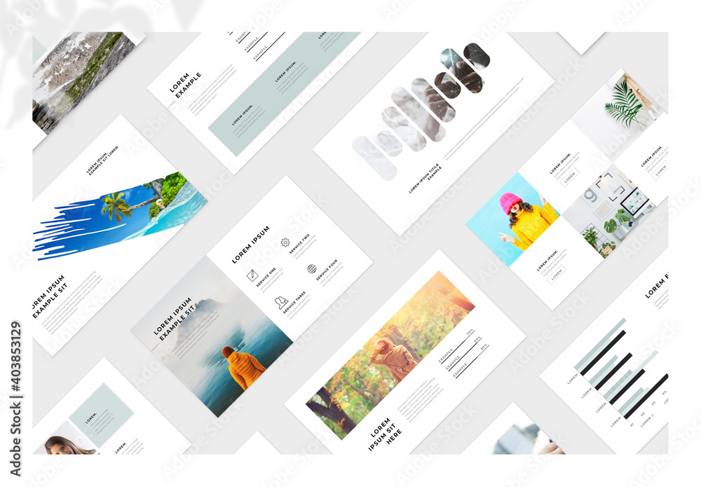 Creative Presentation Layout Stock Template | Adobe Stock