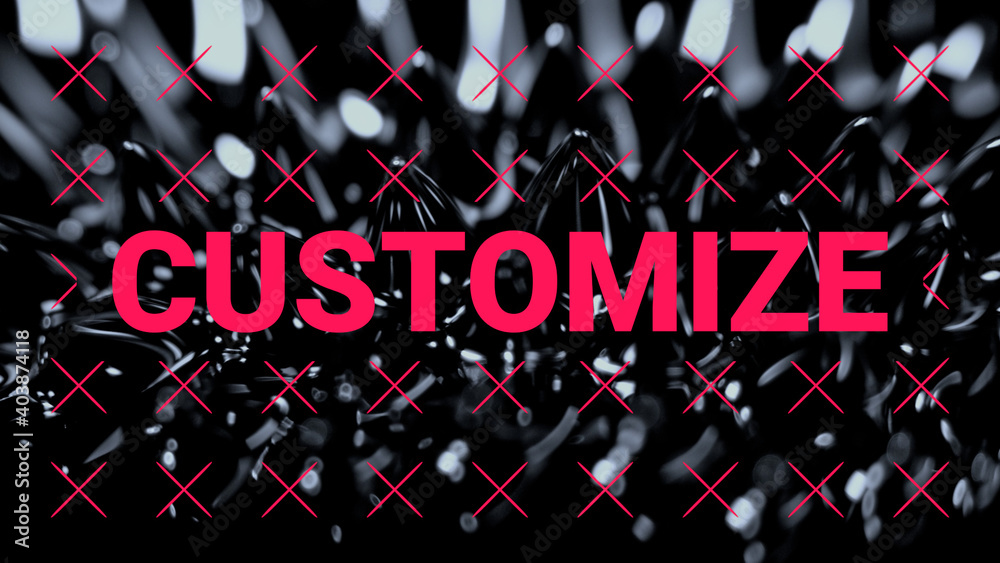 Quick Title Overlay with Shapes Stock Template | Adobe Stock