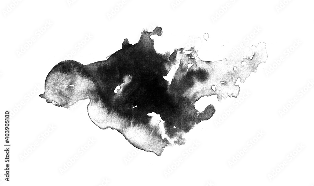 abstract black ink strokes for photo overlay and graphic design ...