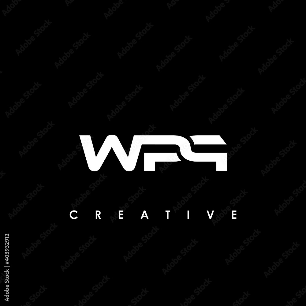 WPP Letter Initial Logo Design Template Vector Illustration Stock ...