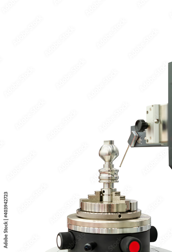 parts of manufacturing process during inspection by automatic probe of ...