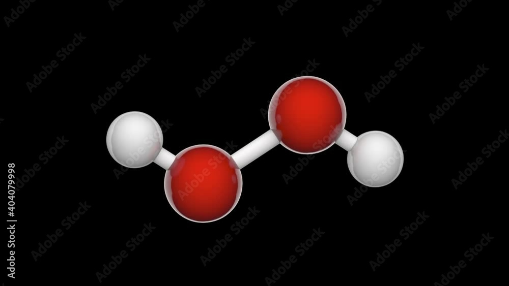 Stockvideo Structural chemical formula and molecular structure of ...