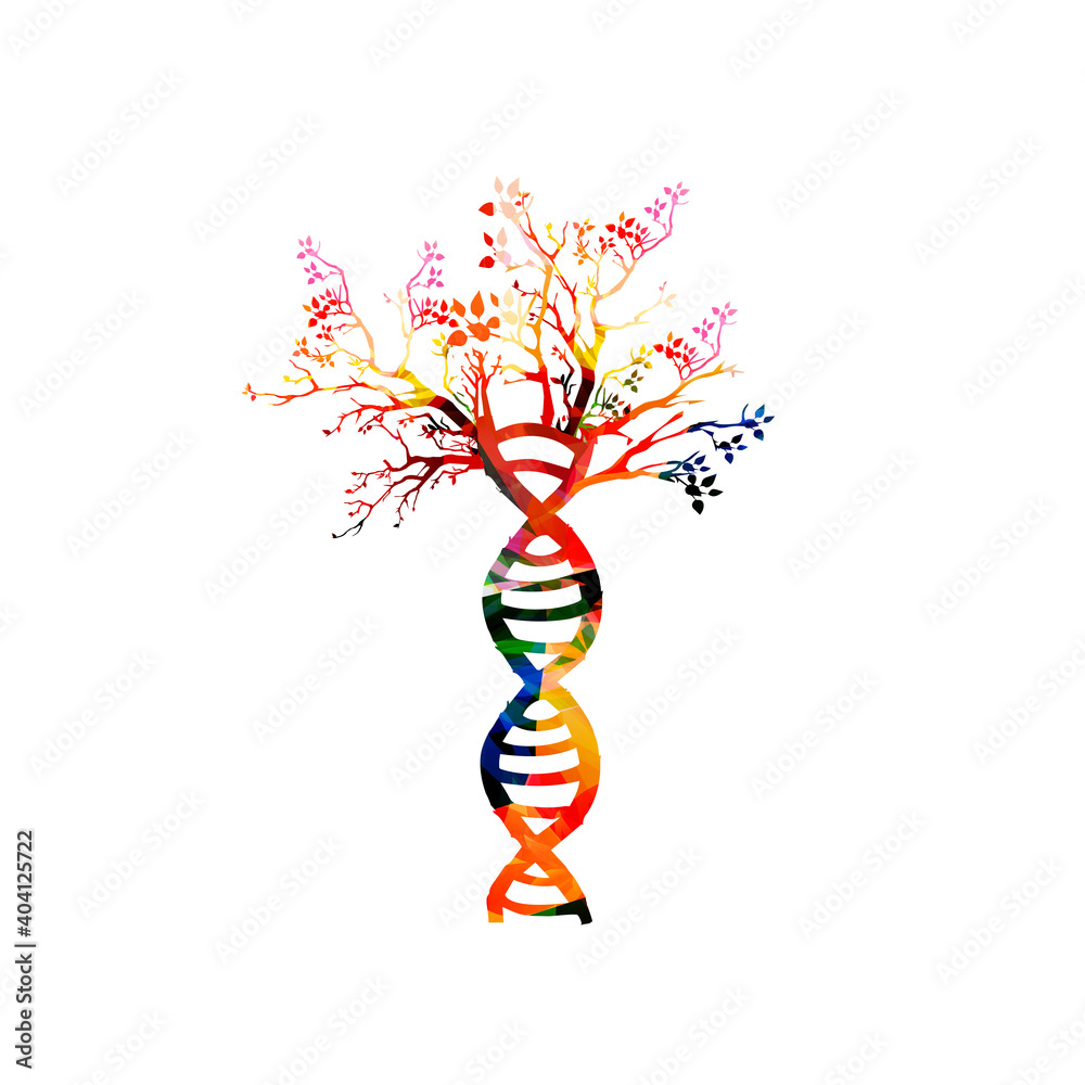 Dna Tree Art