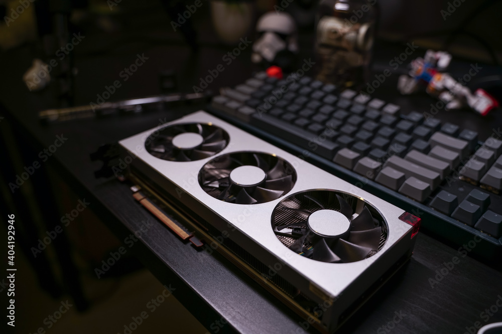KL, MALAYSIA - January 10TH, 2021 : A Radeon vii by AMD gaming PC ...
