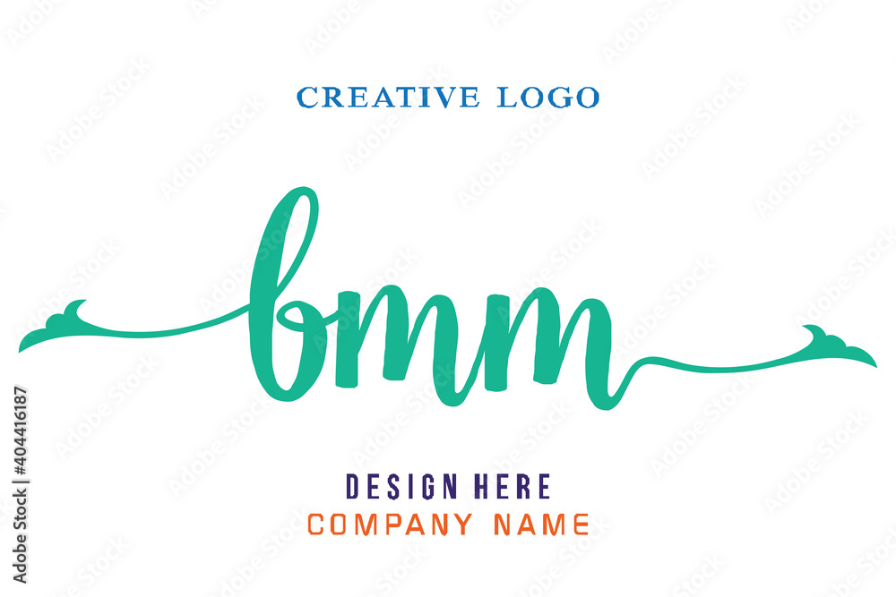 BMM lettering logo is simple, easy to understand and authoritative ...