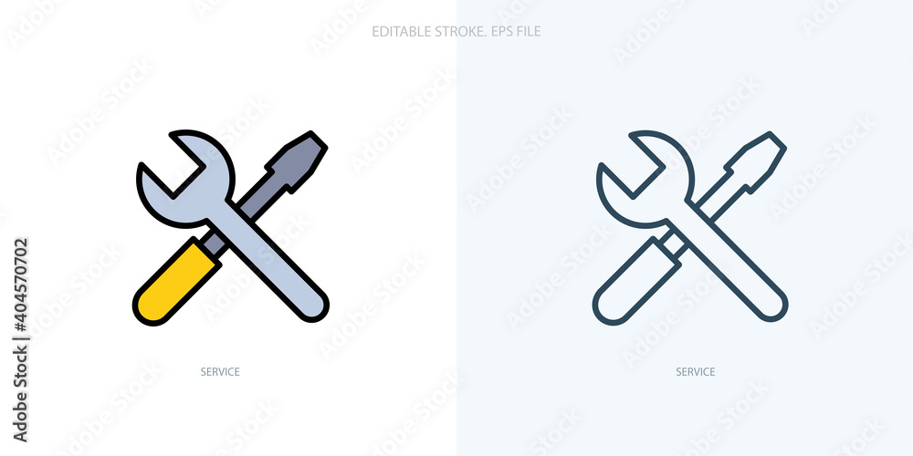 Service icon for your website, logo, app, UI, product print. Service ...