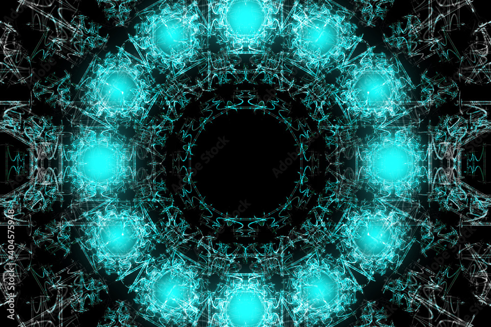 Melting watercolor colorful symmetrical pattern for textile. The unique ...