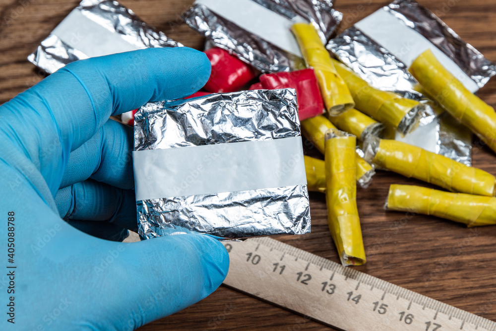 evidence of smuggling traffic: Packaging of a narcotic substance in the ...