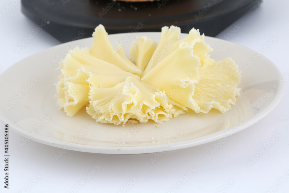 typical swiss cheese to make rosettes Stock Photo | Adobe Stock