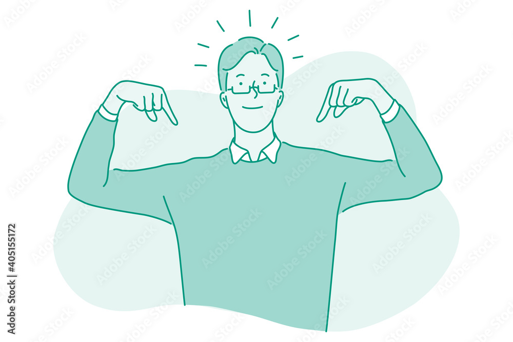 Feeling Proud Clipart