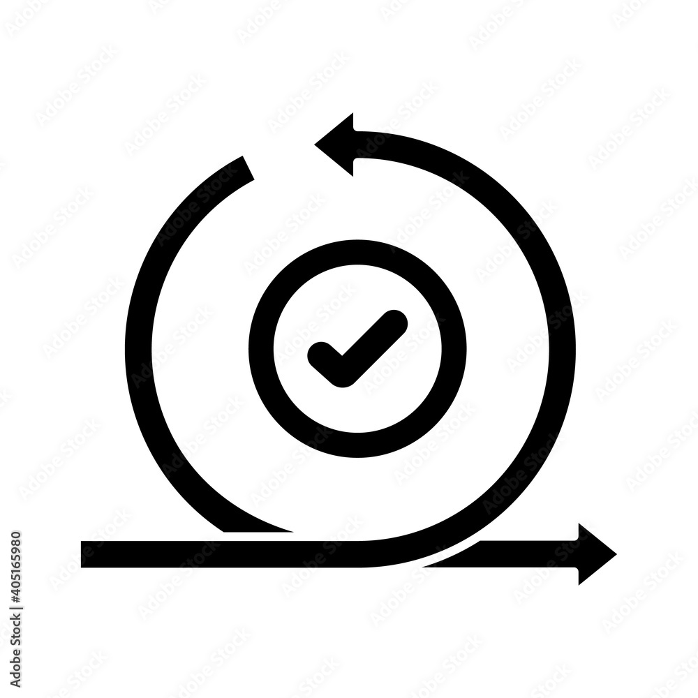 Iteration Icon Stock Vector | Adobe Stock