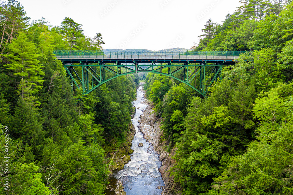 Quechee Gorge Stock Photo | Adobe Stock