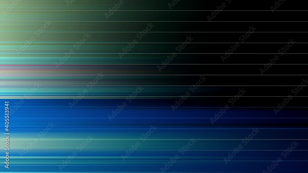 Blue light Anime Fast Speed Lines motion on dark background. 4K ...