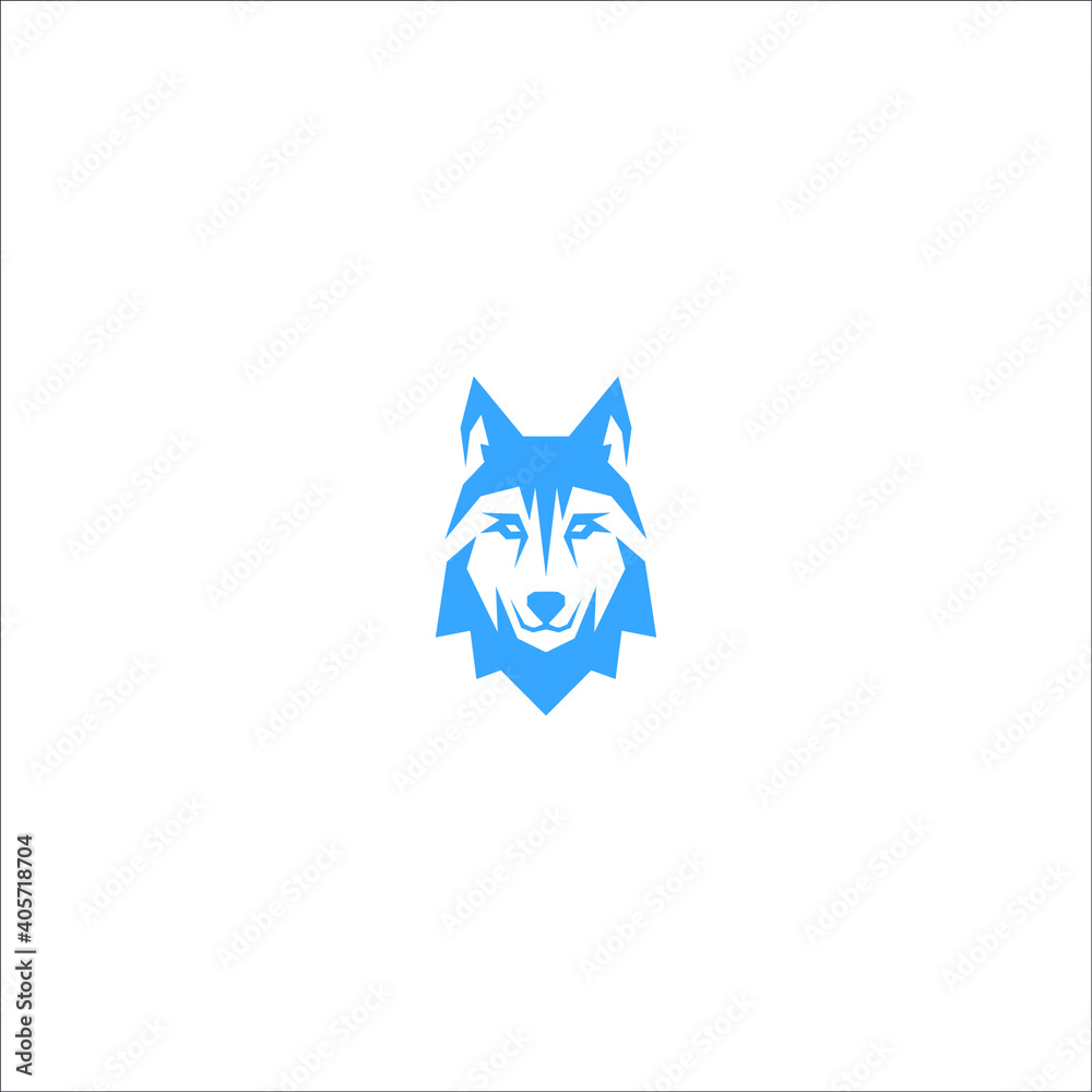 logo heina icon templet vector animal dog Stock Vector | Adobe Stock