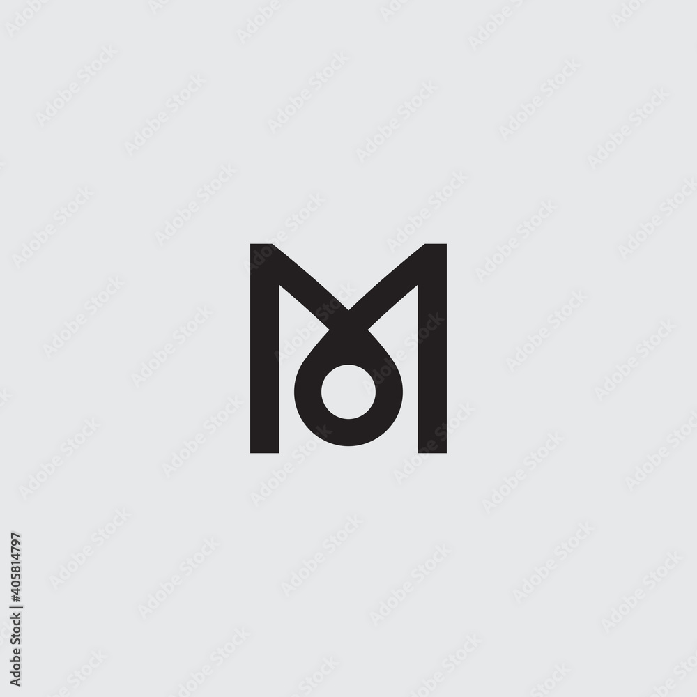 M King logo design concept. Letter M and Crown minimal line monogram ...