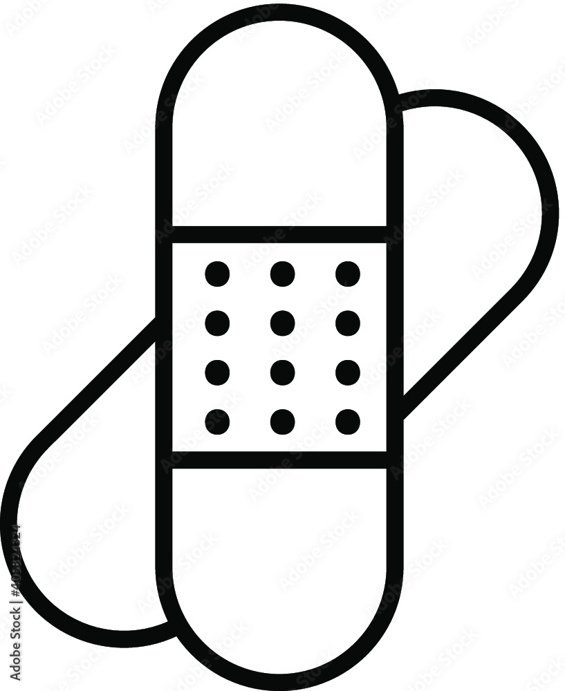 Pflaster Stock Vector | Adobe Stock