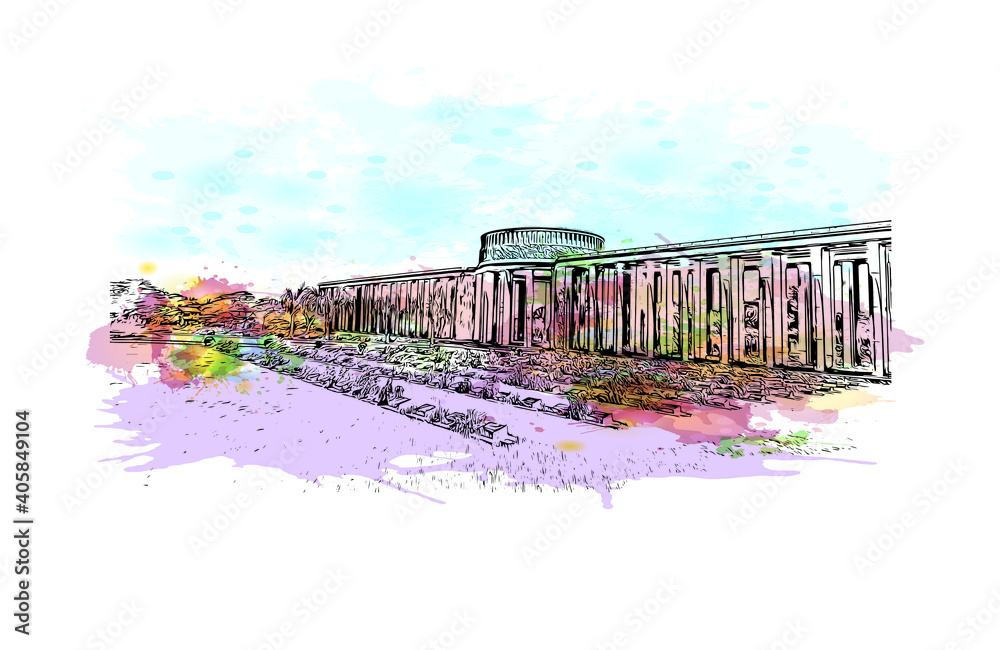 Building view with landmark of Dawei is the city in Myanmar ...