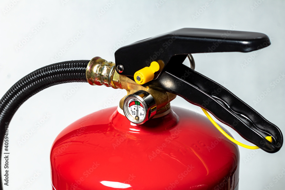 Manometro de un Extintor Stock Photo | Adobe Stock