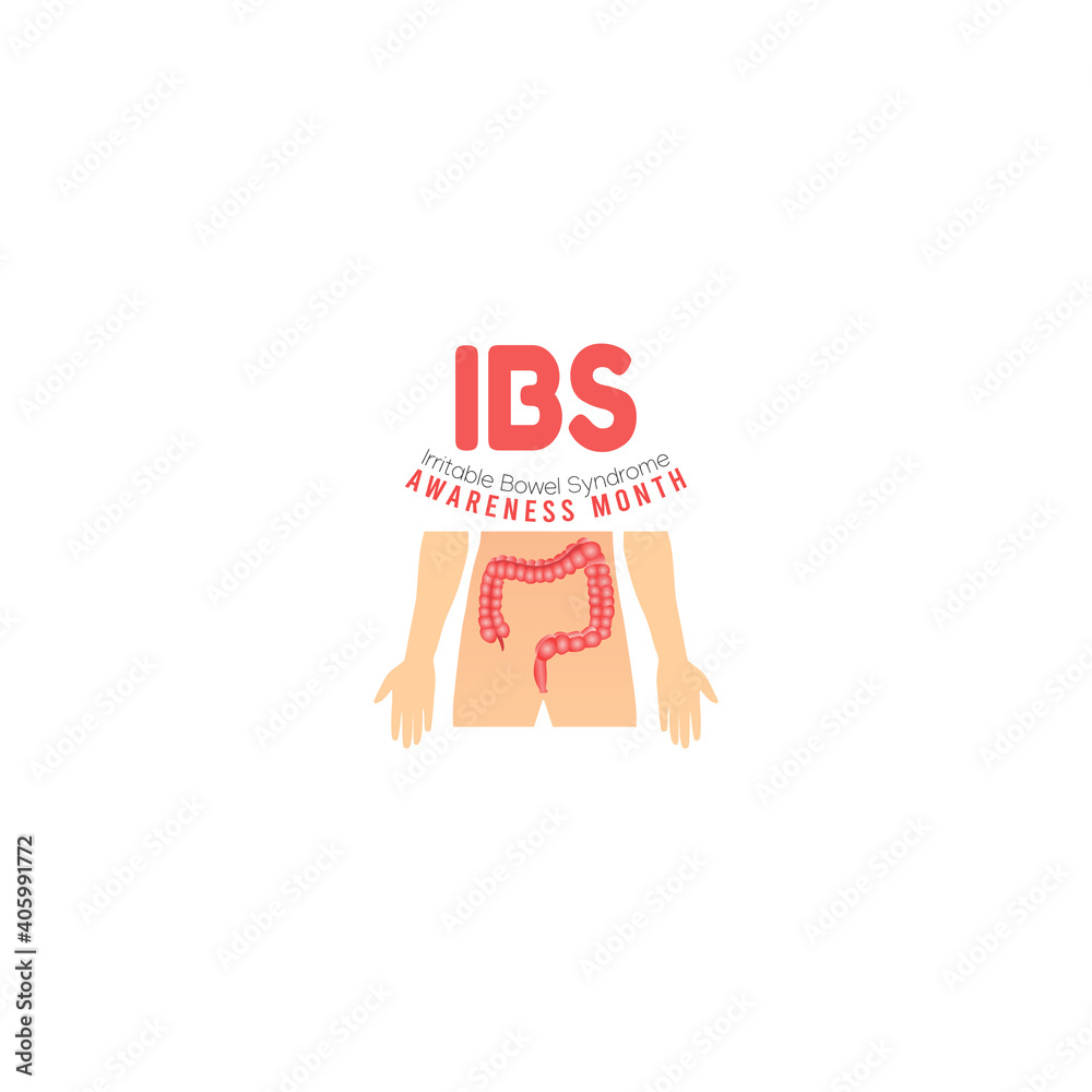 vector graphic of IBS awareness month good for IBS awareness month ...
