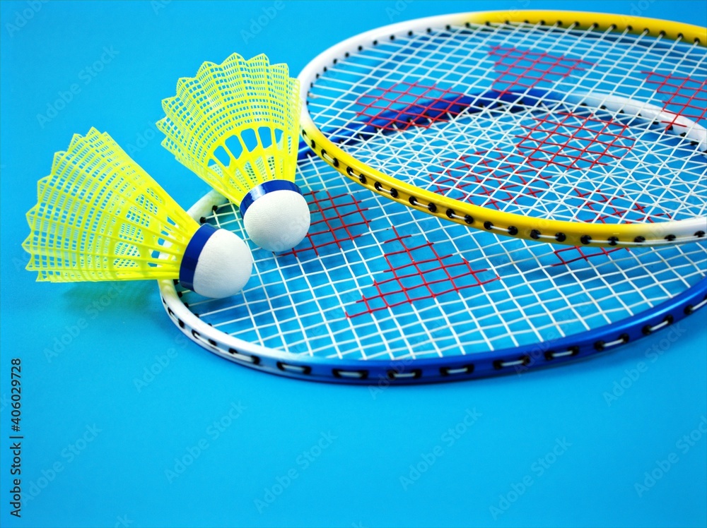 badminton racket and shuttlecock ,Feather nylon badminton shuttlecock ...