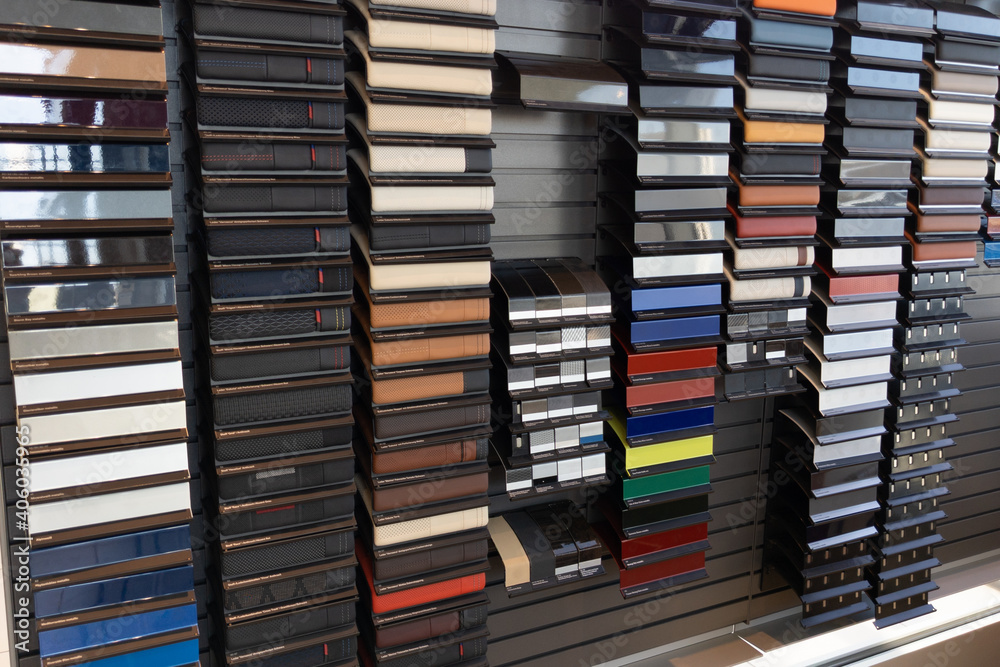 bmw car color chart to choose hue of car and interior fabrics in ...