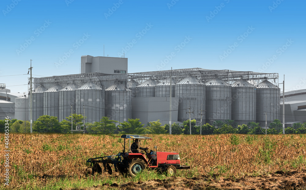 Agricultural Silos - Building Exterior, Storage and drying of grains ...