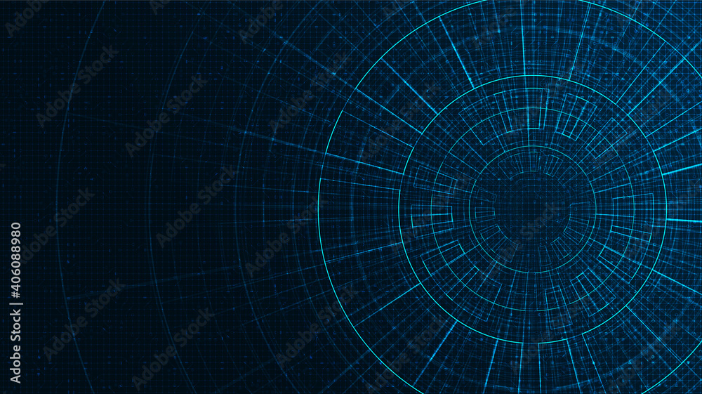 Cyber Technology Background,Hi-tech Digital and Communication Concept ...