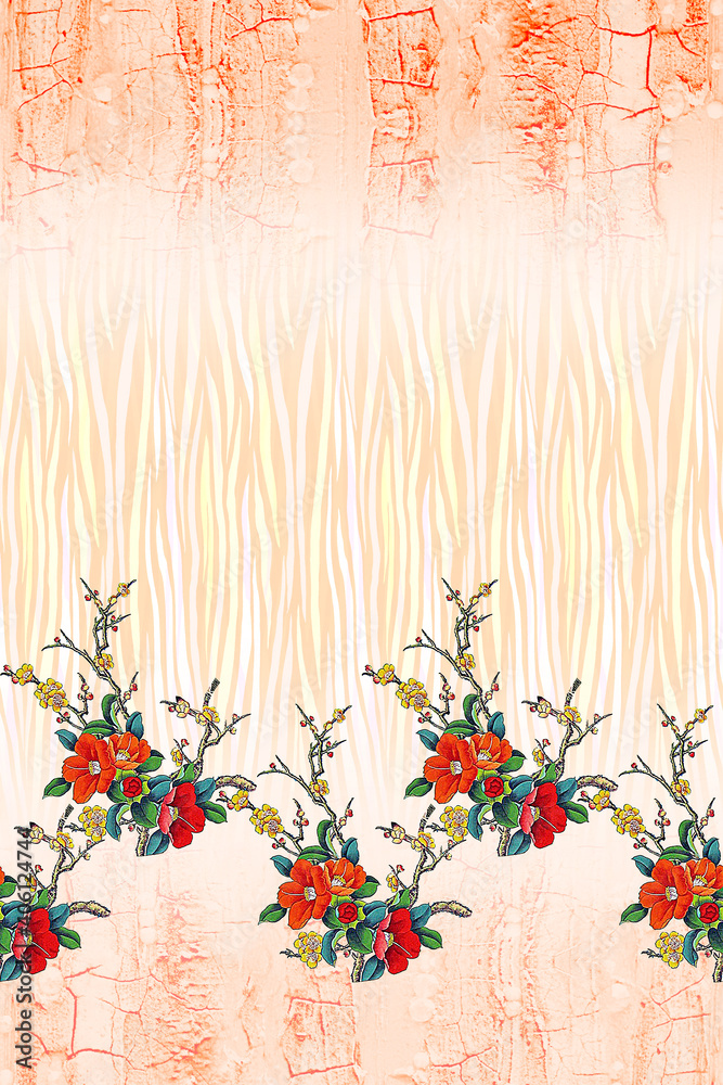 woman wear, beautiful, textile design, saree design, digital saree ...